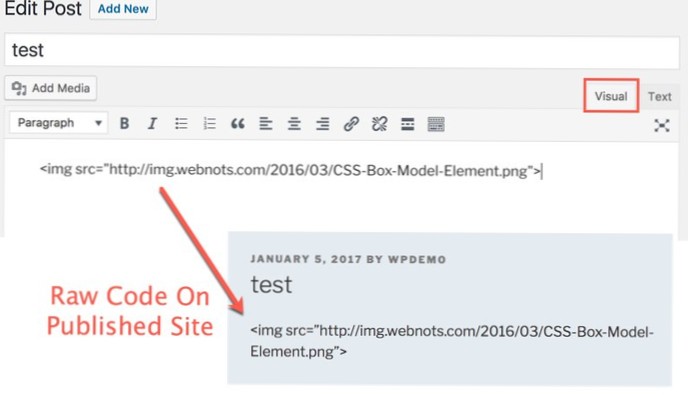 How To Override Html Codes In Wordpress Usbforwindows